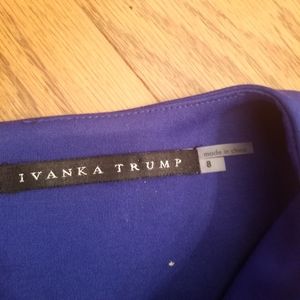 Ivanka Trump | Dresses | Nwt Sz 8 Ivanka Trump Blue Sunburst Dress ...